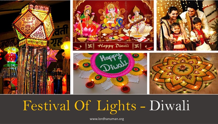 Diwali - Festival Of Lights Deepavali, Significance , Five Diwali Dates