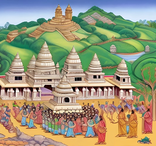 Ravana - The 10 Headed Demon king of Lanka in Epic Ramayana