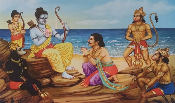 Vibhishana is Ravana's Brother - Joined Rama's Army in Ramayana.