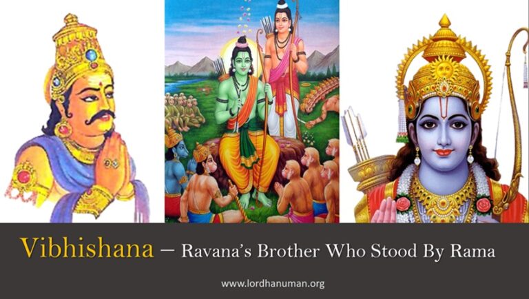 Vibhishana is Ravana's Brother - Joined Rama's Army in Ramayana.